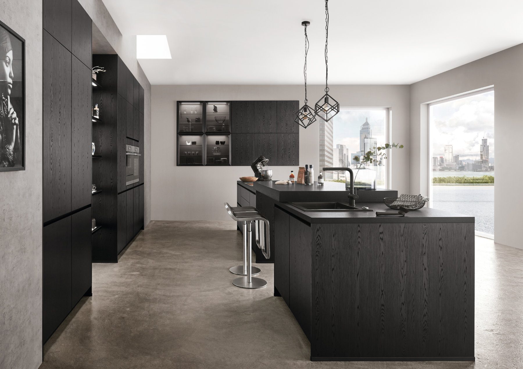 Dark Kitchens | Nobilia German Kitchens By Square