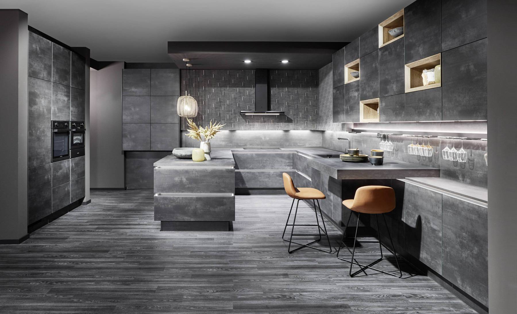 Dark Kitchens | Nobilia German Kitchens By Square