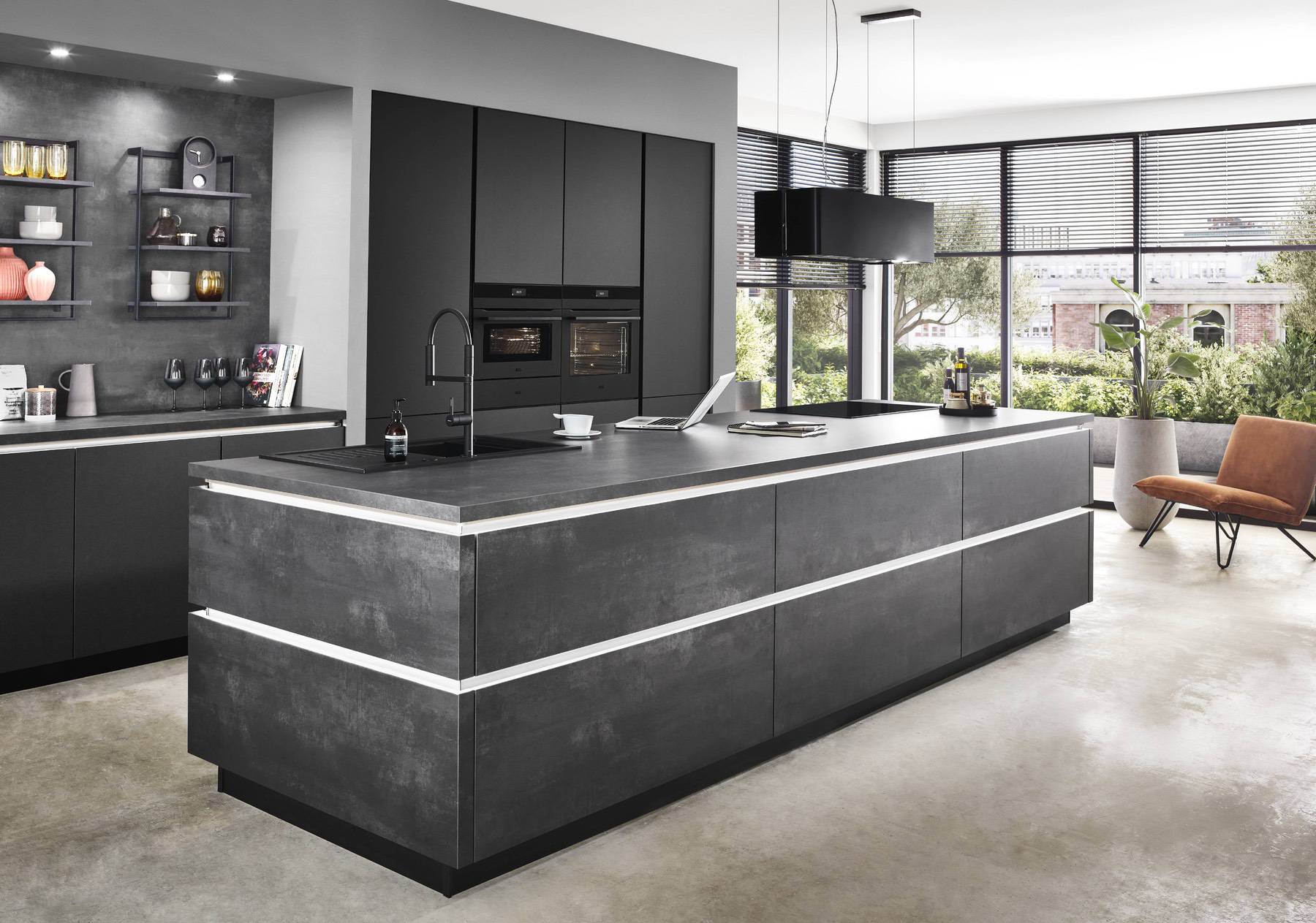 Dark Kitchens | Nobilia German Kitchens By Square